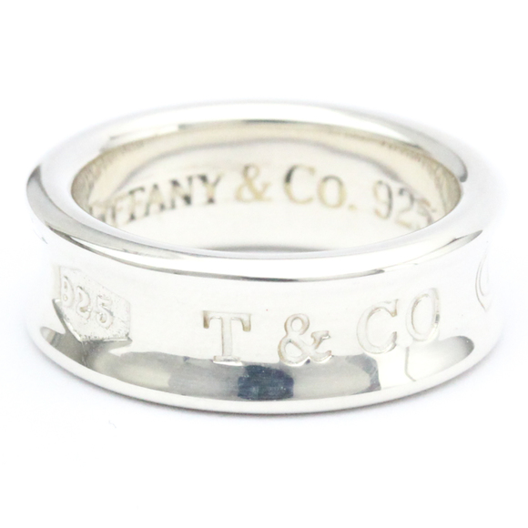 Tiffany & Co. | Jewelry | Tiffany 837 Narrow Ring Silver 925 Fashion No Stone Band Ring Silver ...